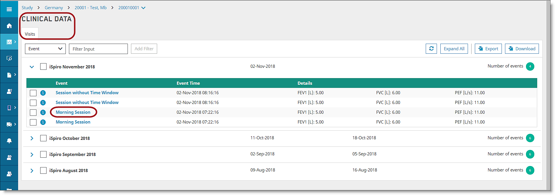 How Do I View iSpiro Clinical Data?