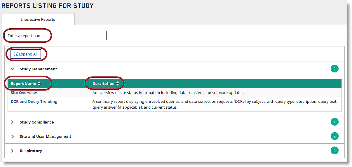 How Do I View Interactive Reports?